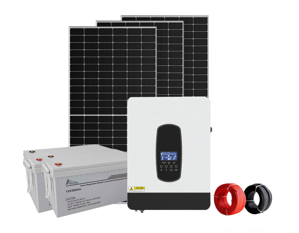 2,000W System - Two Bedroom House - Solar Mate Ghana